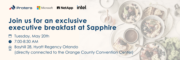 Join us for an exclusive executive breakfast at Sapphire
